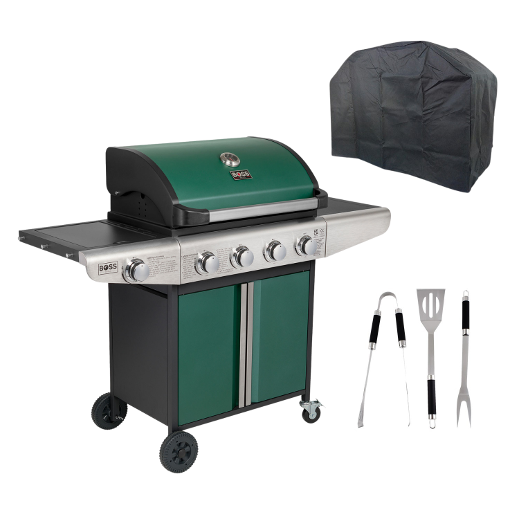 LIFESTYLE – The Boss Grill Kentucky Premium 4 Burner BBQ — A Backyard ...